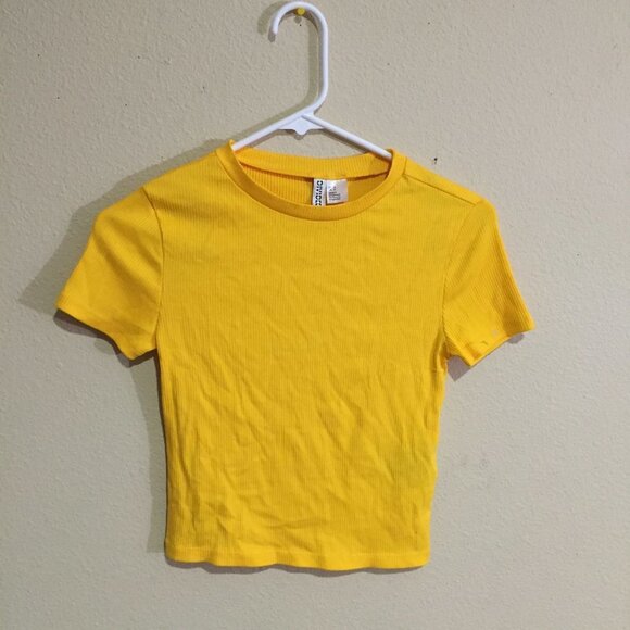 Divided | Tops | Divided Hm Yellow Top | Poshmark